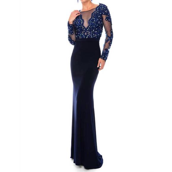 Precious Formals | Dresses | New Precious Formals Jersey Lace Hand ...